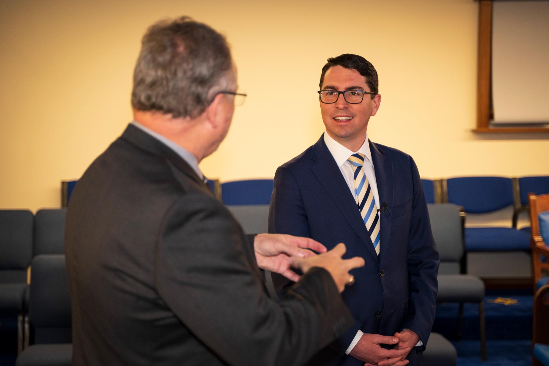 Patrick Gorman MP visits Grand Lodge - The Grand Lodge of Western Australia